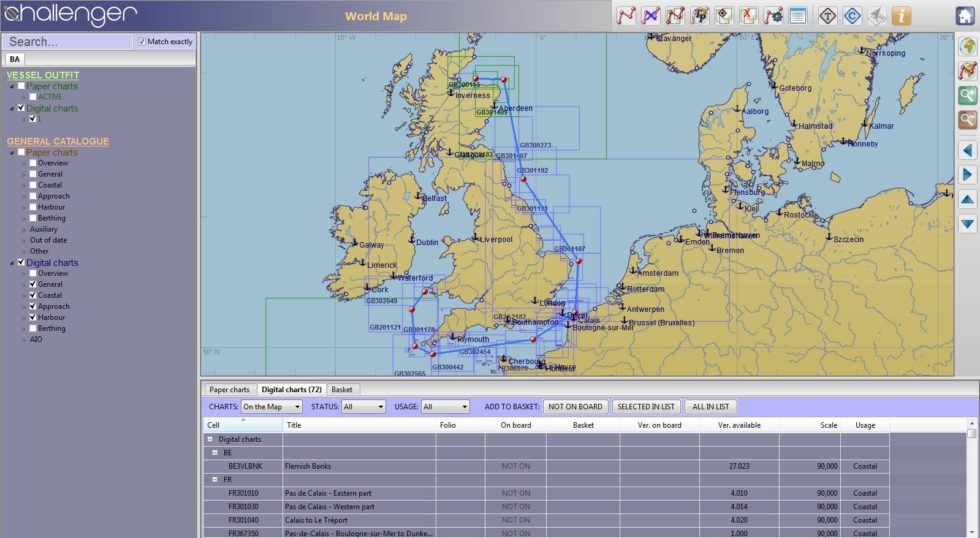Challenger 'Route Planner' functionality now available - Poseidon Navigation Services