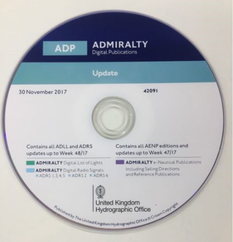 Charges for ADMIRALTY Digital Media Discs - Poseidon Navigation Services