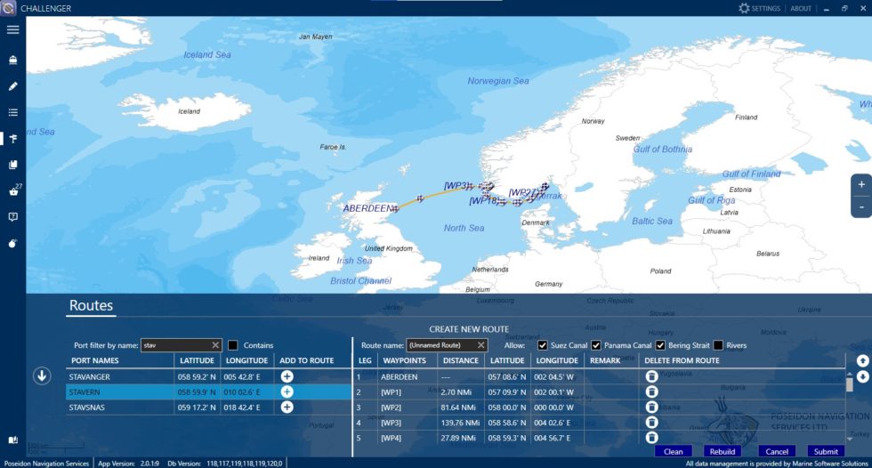 Challenger Software – Poseidon Navigation Services