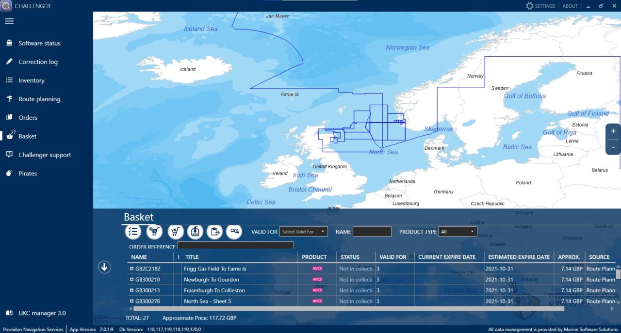 Challenger Software – Poseidon Navigation Services