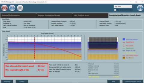 Under Keel Clearance Manager - Poseidon Navigation Services