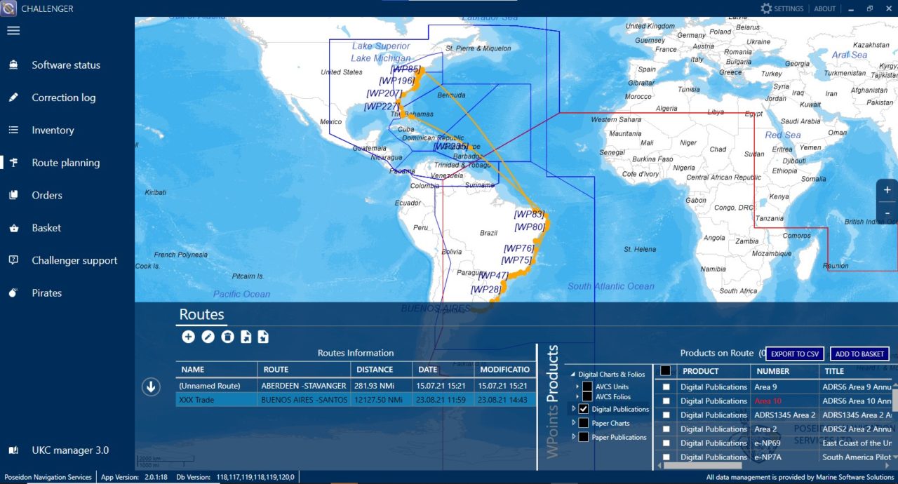 Auto Routeing - Poseidon Navigation Services